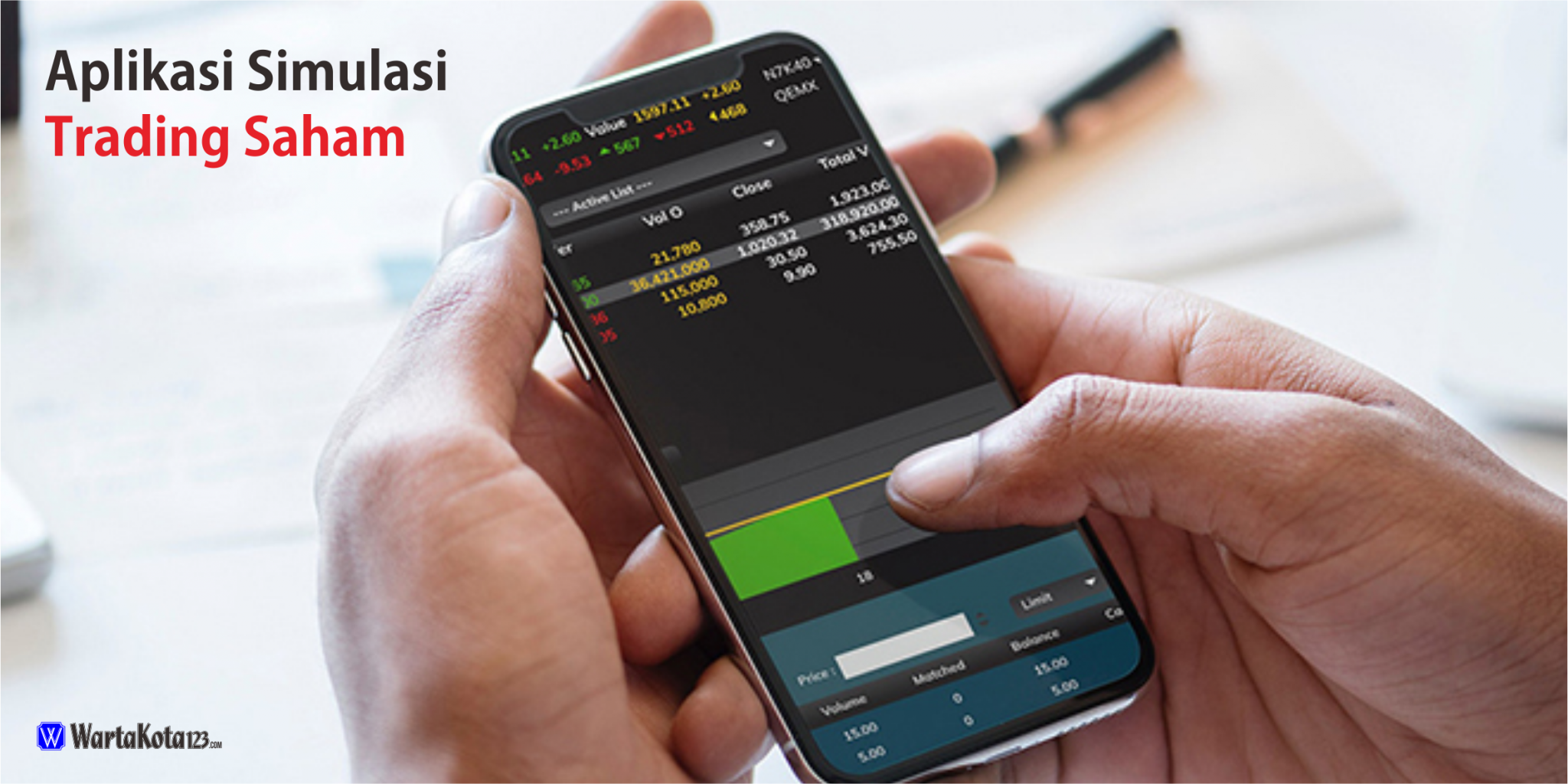 Aplikasi Simulasi Trading Saham (Akun Demo) | WartaKota123